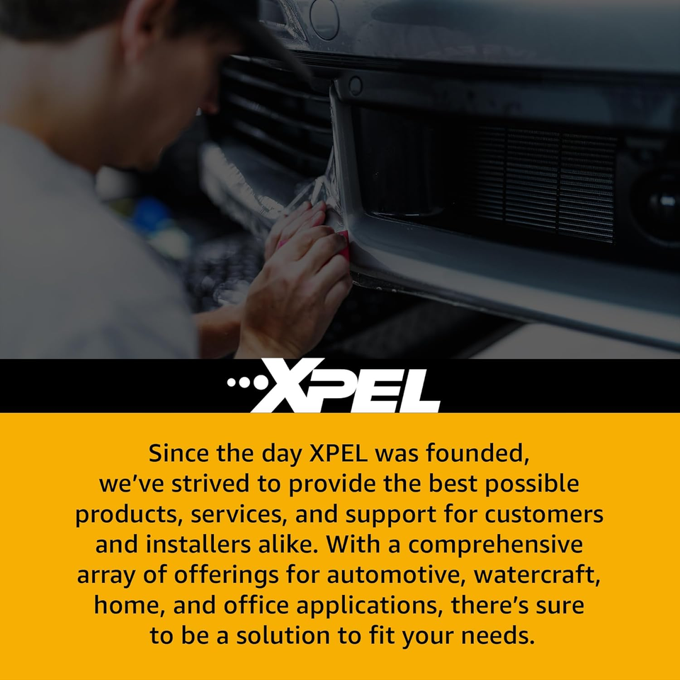 XPEL Black Universal Door Sill Guard - 60" Paint Protection Film Kit ...