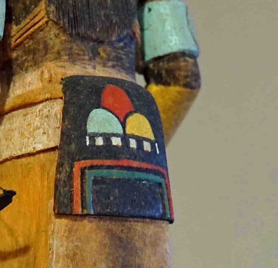 Hopi Kachina Doll Chakwaina Katsina Cottonwood Root Carving Signed ...