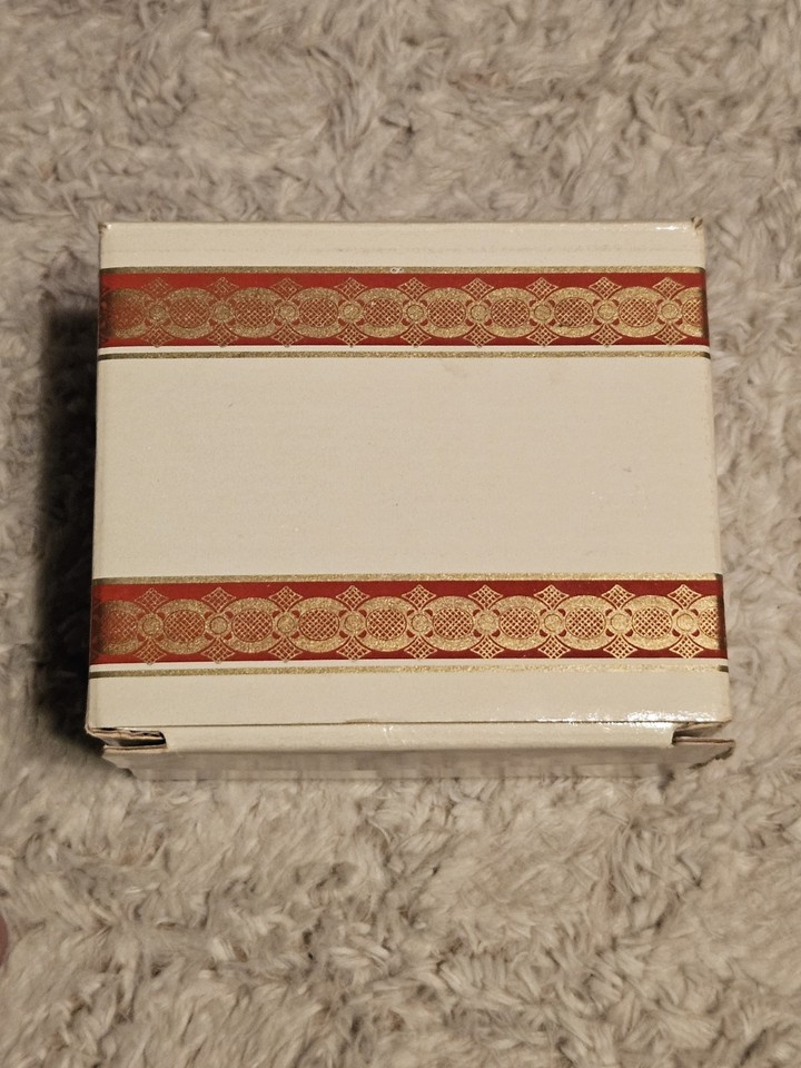 Vintage Avon Cape Cod Gothic Vampire Ruby Red Creamer NEW IN BOX NO ...