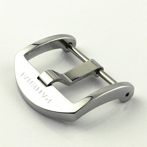 18mm 20mm 22mm silvery Screw post Stainless Steel Buckle for Panerai ...