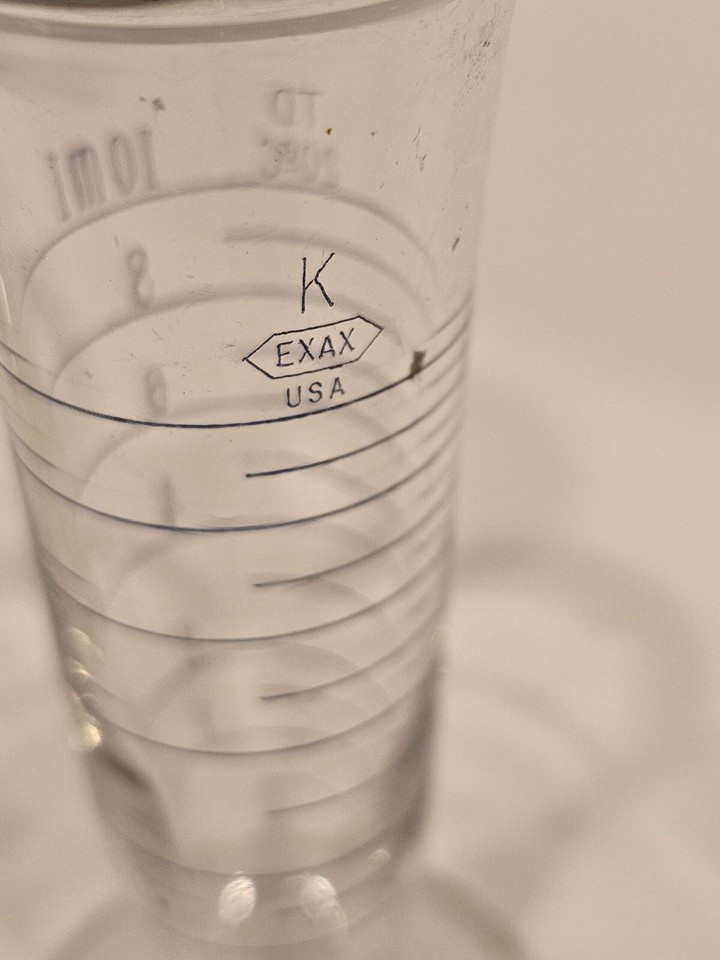 Vintage Pyrex K EXAX Chemistry Beaker Flask glassware lot 3 pieces | eBay