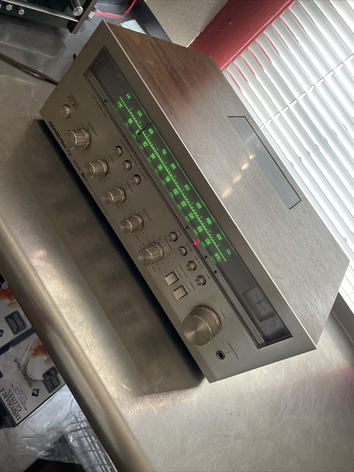 VINTAGE SOUNDESIGN TX 4372 AM FM STEREO RECEIVER Japan | eBay