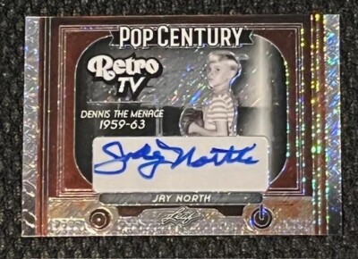 JAY NORTH SIGNED AUTOGRAPH 2024 POP CENTURY SHIMMER DENNIS THE MENACE ...