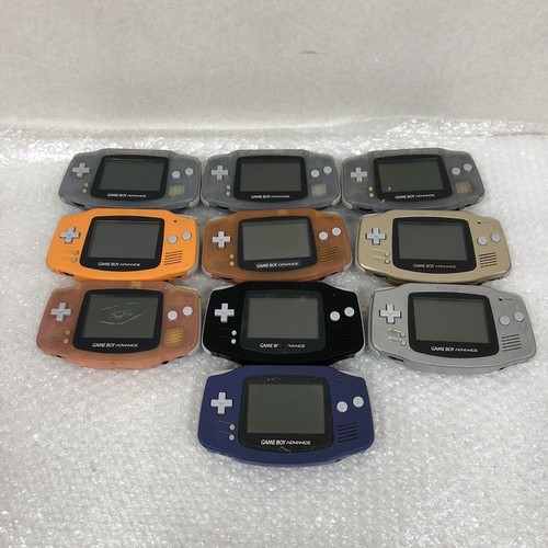 Junk Nintendo GameBoy Advance for parts Lot of 10 Set random Console ...