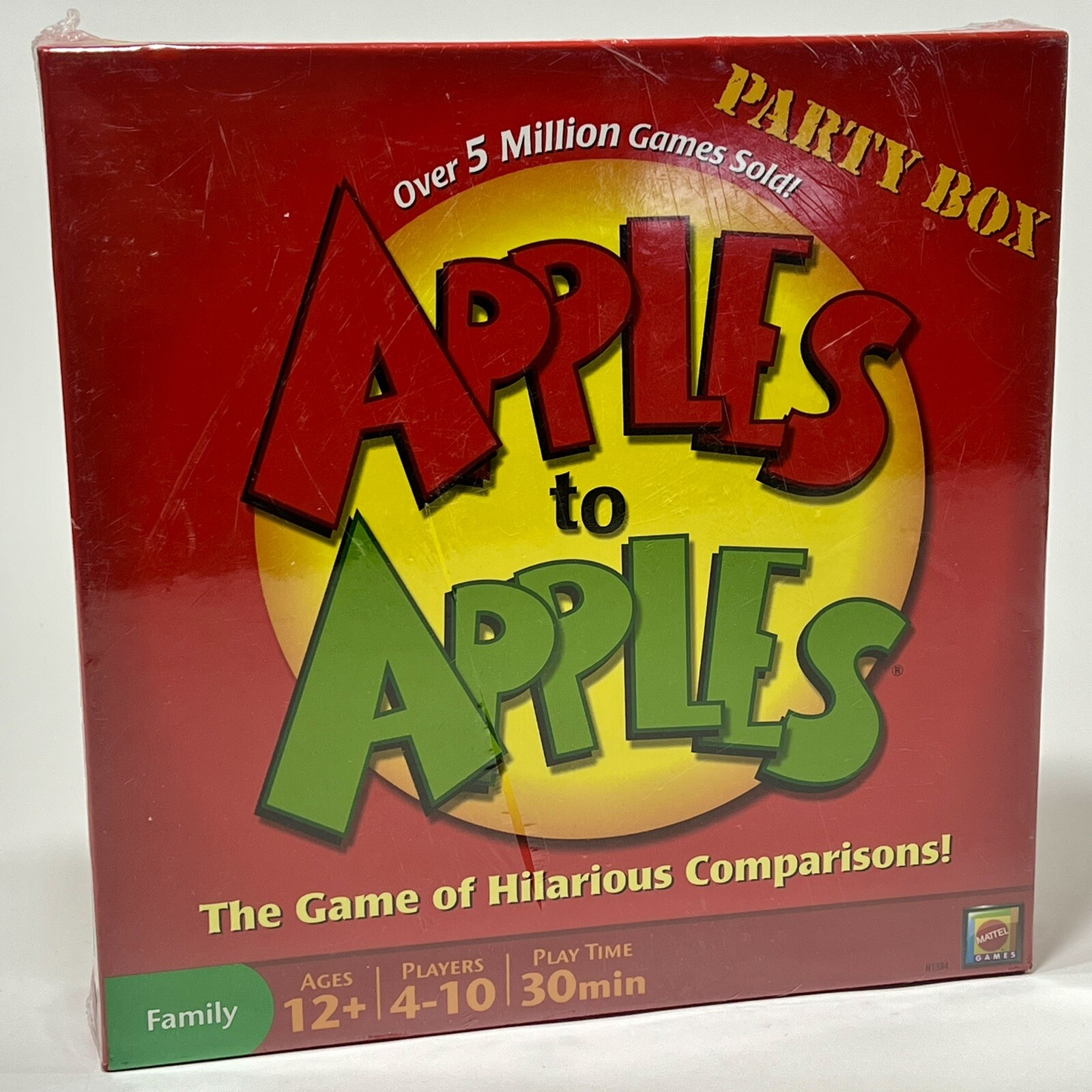Apples To Apples Game Party Box New Mattel Family 12+ 4-10 Players ...