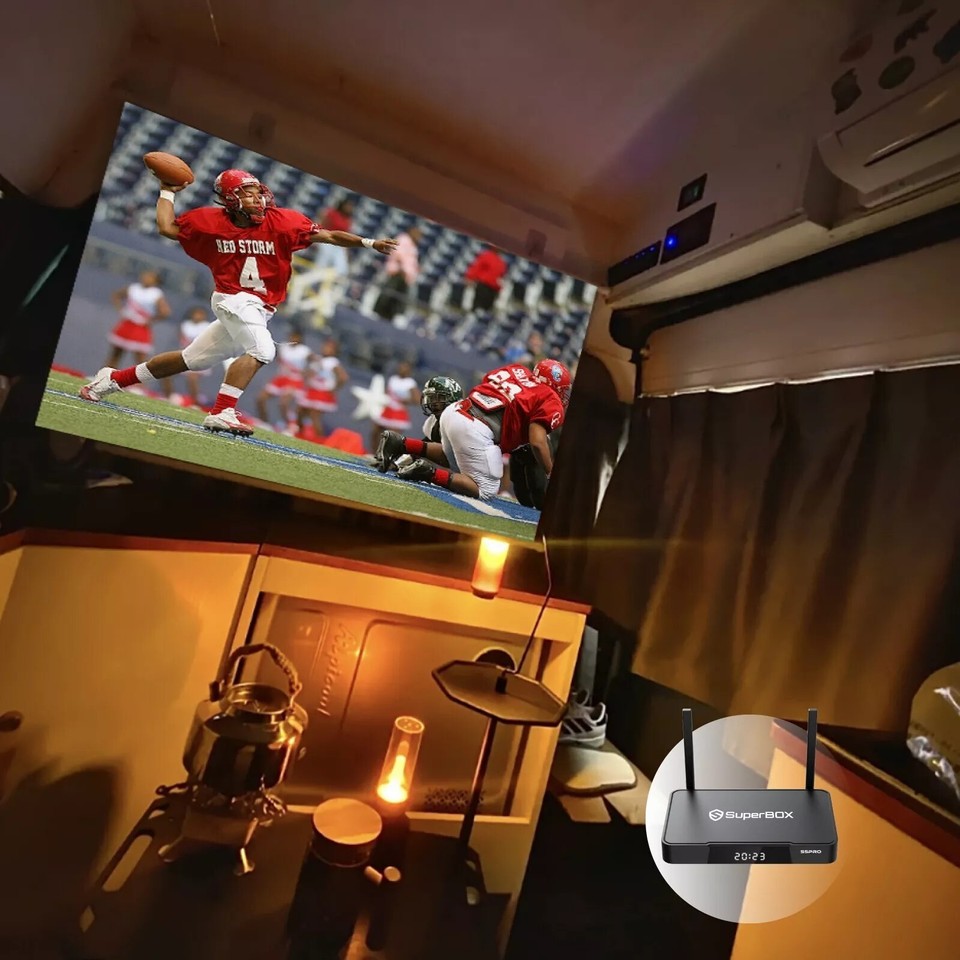 Superbox S6 Pro 2025 Fully Loaded, Super Box S6pro with Voice Remote Android 12 | eBay