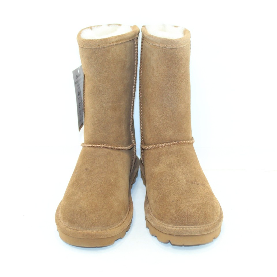 BEARPAW ELLE SHORT womens pull on winter boots shoe size 11 M hickory ...