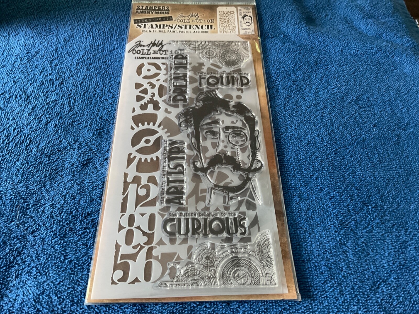 Tim Holtz/Stampers Anonymous Stamp & Stencil Set *YOUR CHOICE*-More ...