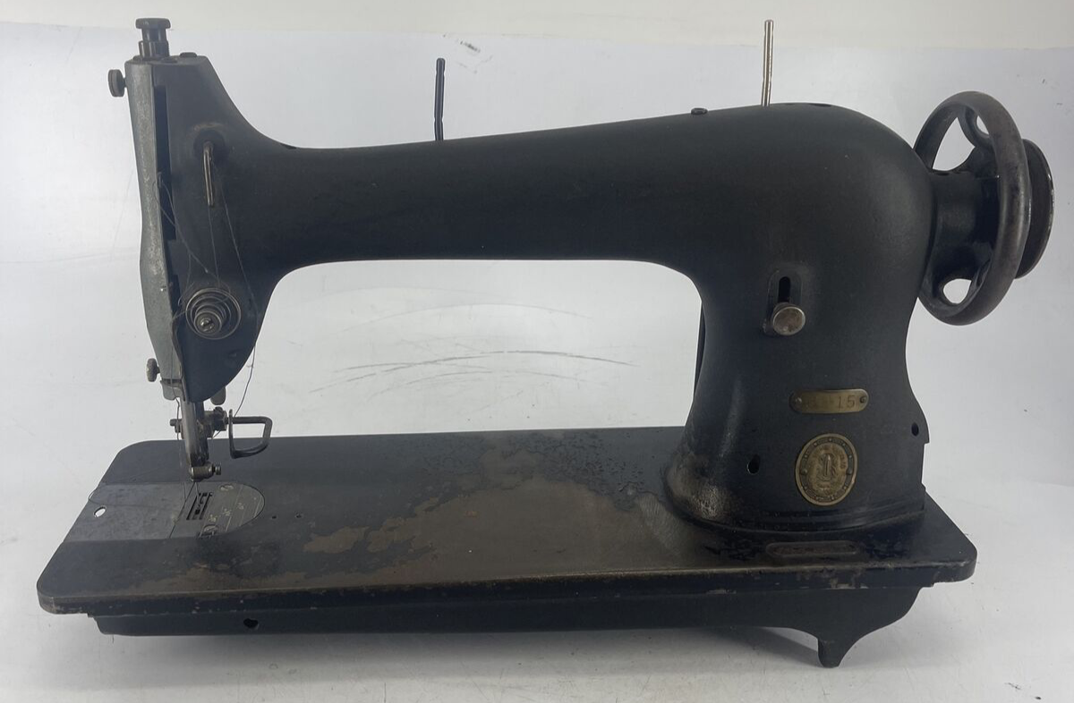 Old Industrial Singer Sewing Machine