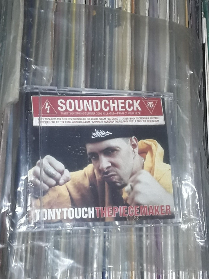 CAPONE-N-NOREAGA TONY TOUCH SOUNDCHECK PROMO CD USA SEALED TOMMY BOY ...