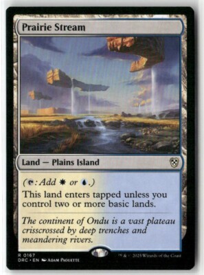 Prairie Stream Commander: Aetherdrift NM MAGIC MTG | eBay