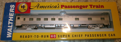 Walthers Santa Fe “Super Chief” 85’ Budd 10-6 Pine Series Sleeper 932 ...