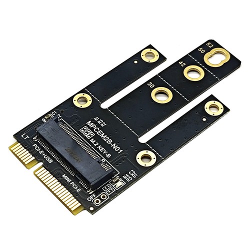 Mini PCIe To M.2 NGFF Adapter PCB Mini PCI Express To M.2 KEY B ...