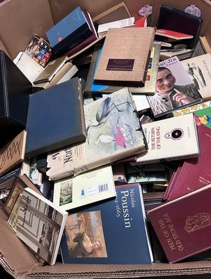 2 Gaylord/Pallet Of Books, Two Bookcases Worth! Collection Of Art ...