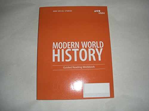 HMH SOCIAL STUDIES MODERN WORLD HISTORY: GUIDED READING By Houghton NEW ...