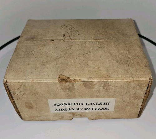 Fox Eagle II III IV 60 Rear Carb RC Engine & Muffler | eBay