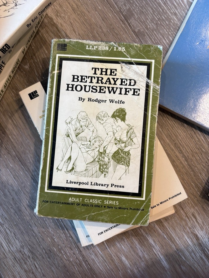 23 Book Lot Liverpool Library Press 60s & 70s Vintage Pulp Sleaze ...