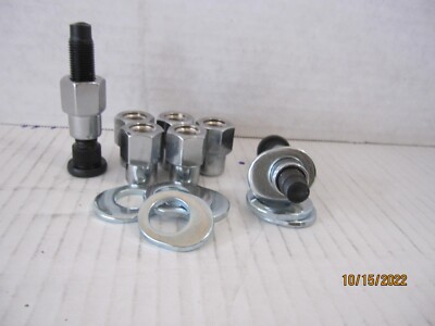 10 OPEN END LUG NUTS 1/2-20 E-T UNI LUG WHEELS FORD MOPAR CARS W/ 5 ON ...