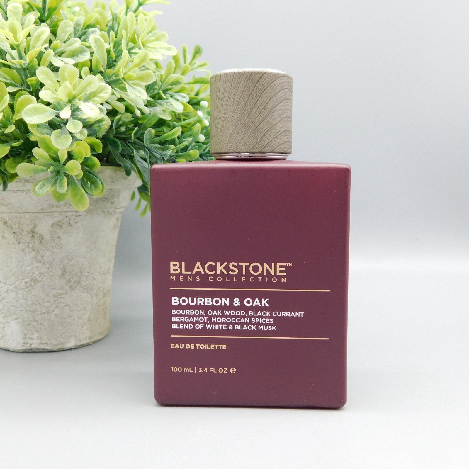 Blackstone Bourbon & Oak Eau de Toilette Spray 3.4 oz New Without Box ...