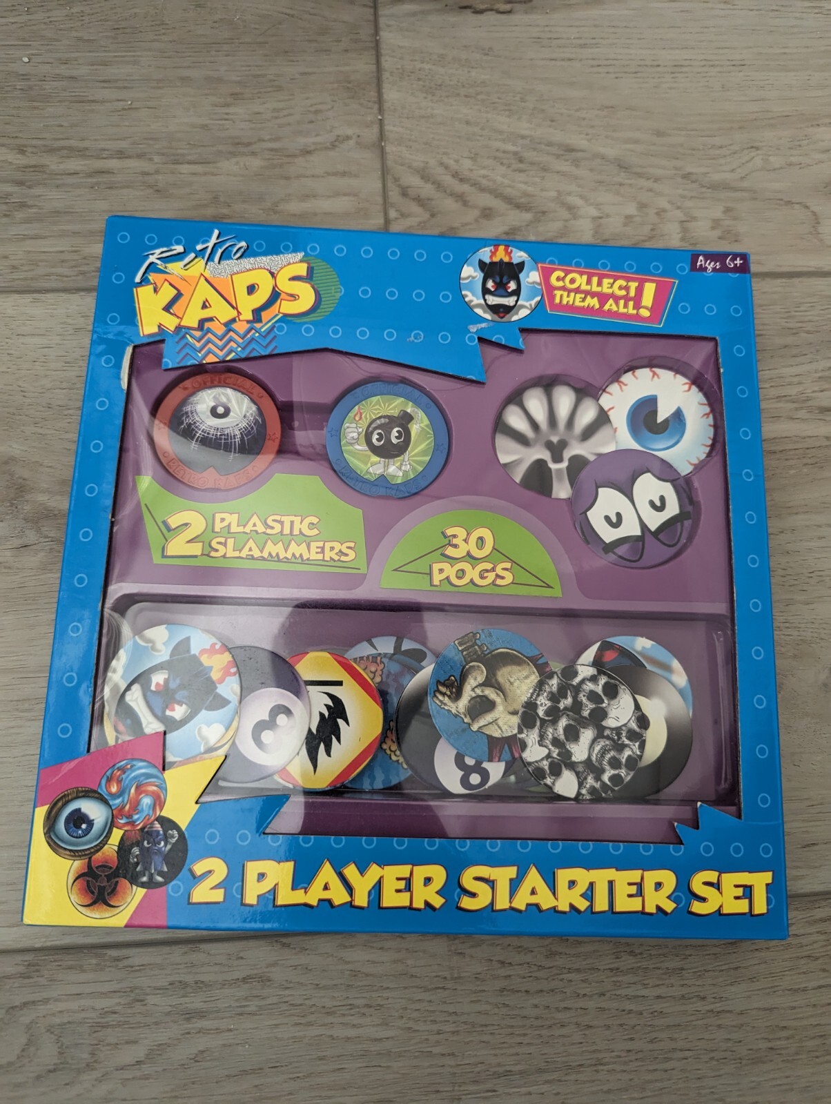 Retro Kaps Caps Game 30 Pogs 2 Slammers Ages 6 Starter Set for sale ...