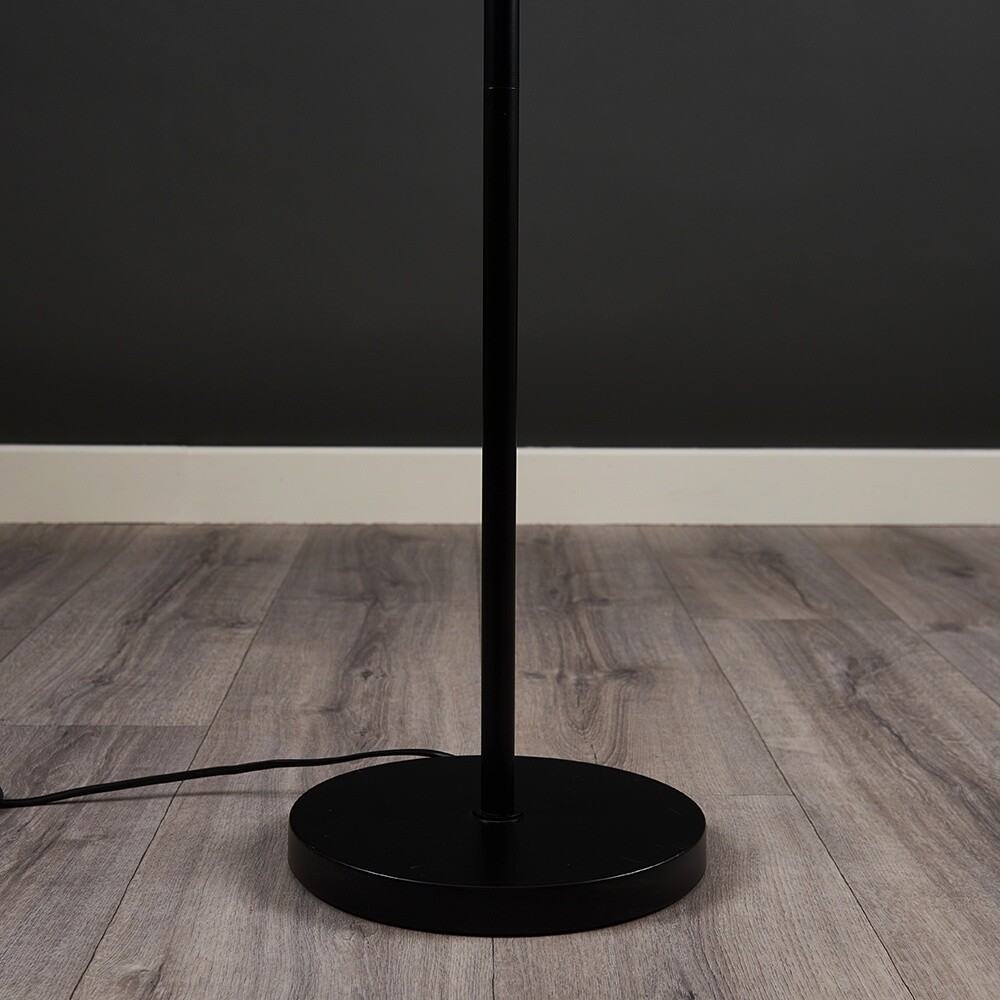 Modern Uplighter Floor Lamp & LED Bulb Various Finishes Living Room ...