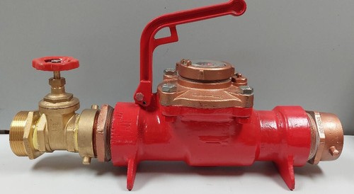 Master 3" FIRE HYDRANT Water METER 2-1/2" Swivel with 2.5" Discharge ...