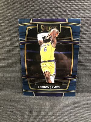 2022 Panini Select Basketball Concourse LeBron James #100 Lakers - a2d ...