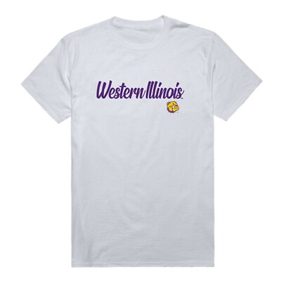 Western Illinois University Leathernecks WIU NCAA Cotton Script Tee T ...