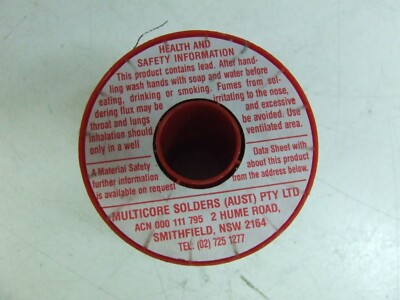 Multicore 60/40 500G 0.355mm SOLDER 60% TIN 40% LEAD - MULTICORE ...