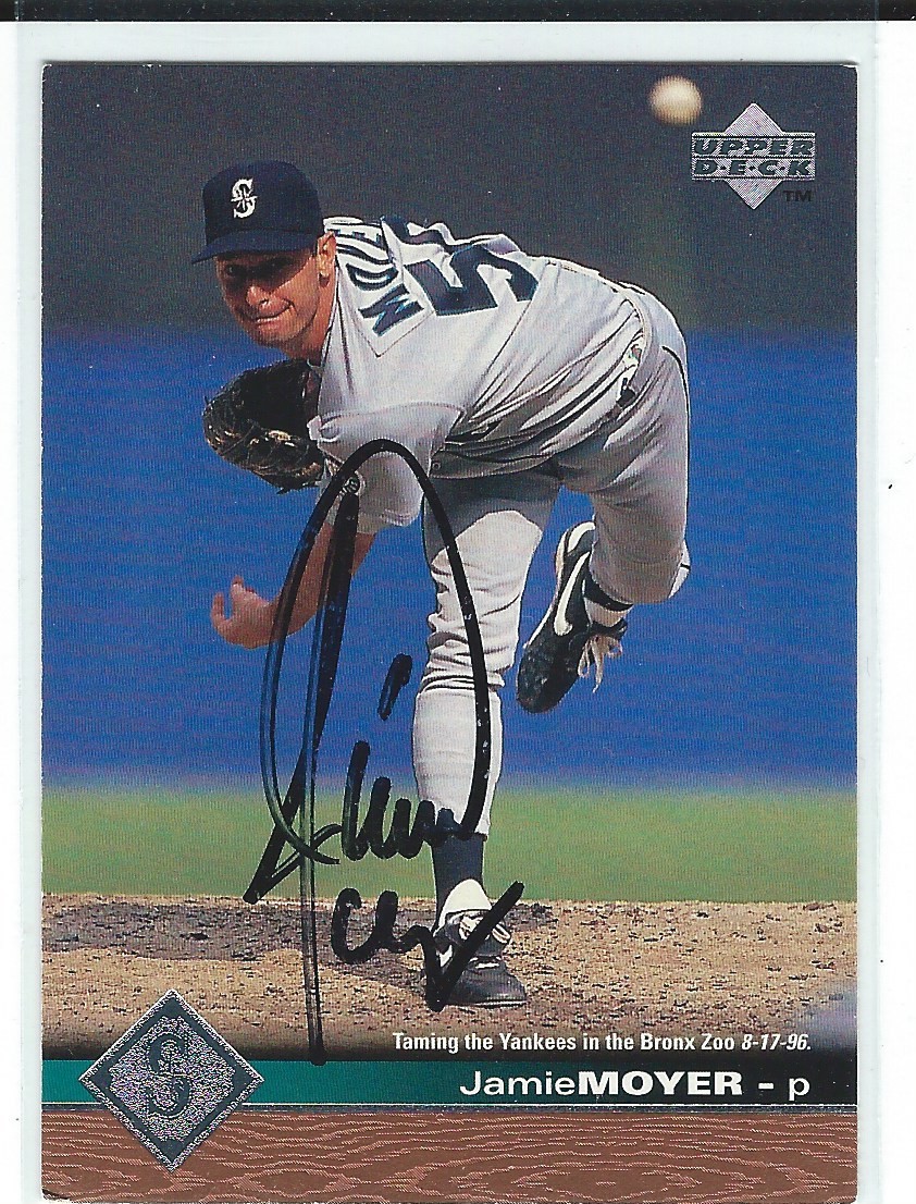 Jamie Moyer Signed 1997 Upper Deck Card #90 | eBay
