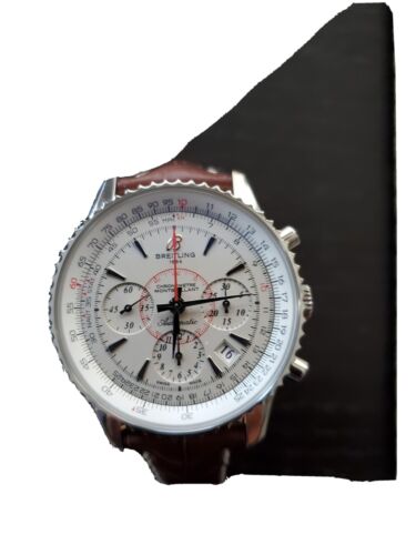Breitling Navitimer 41mm White Face, Tan Leather Band, Unused, Unworn ...