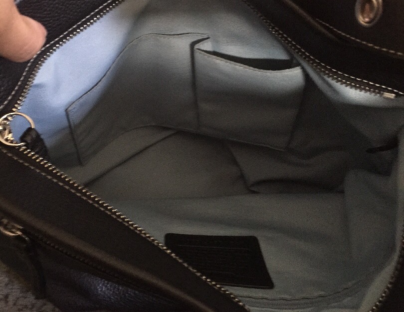 COACH F15064 LEATHER DUFFLE CROSSBODY SHOULDER BAG BLACK | eBay