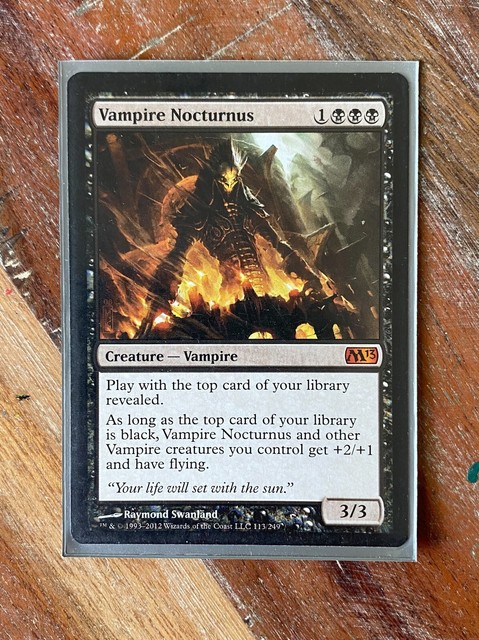 MTG Vampire Nocturnus Magic 2013 113/249 Regular Mythic for sale online ...