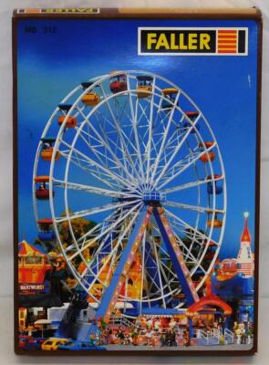 Faller 312 FERRIS WHEEL HO Scale Complete unused Carnival Circus Ride ...