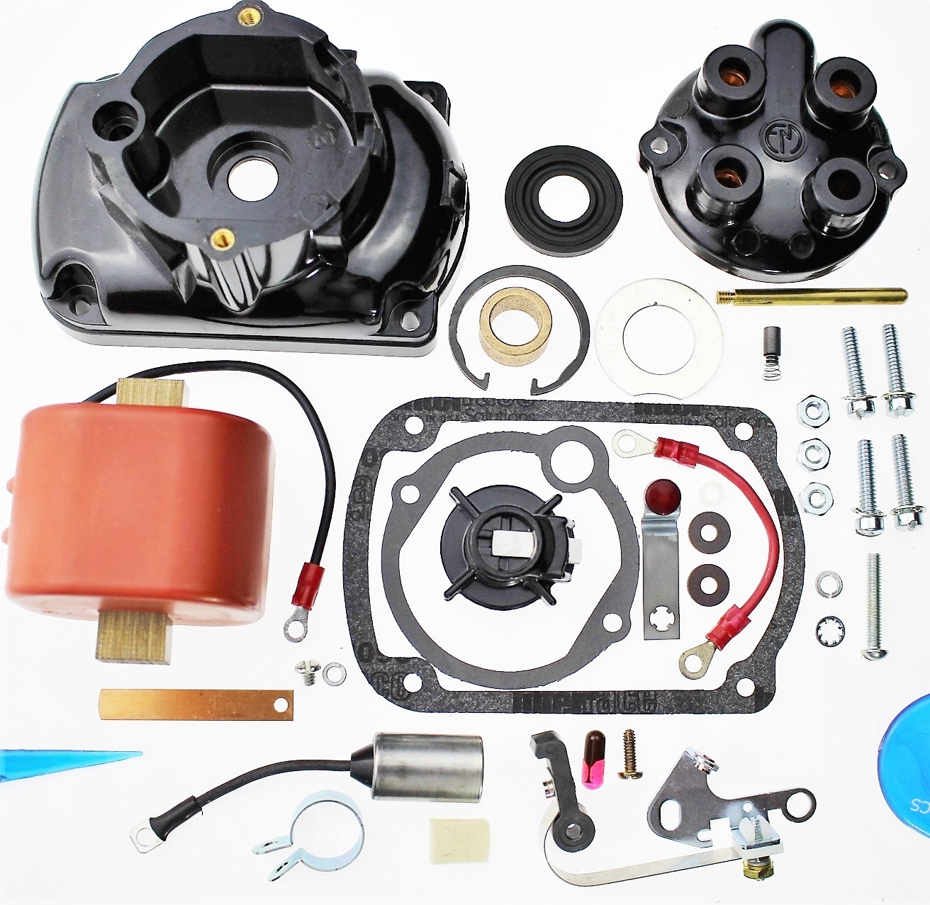 Magneto Coil Cap Points Kit fits Wisconsin V460D V461D V465D X4B7D Y128 ...