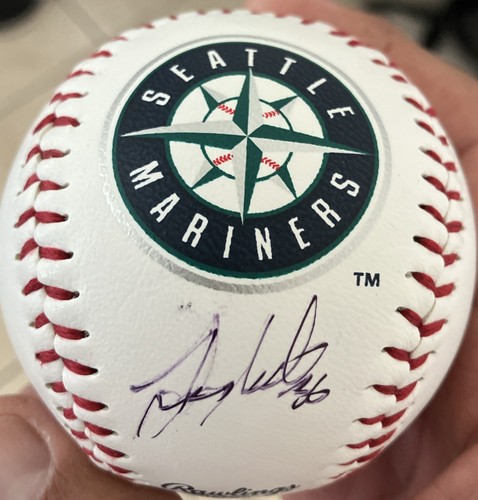 Logan Gilbert Autographed Signed Seattle Mariners MLB Baseball | eBay