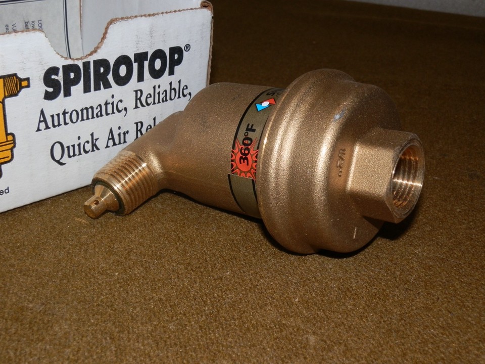 1/2" Threaded Spirotop (Solar) Air Release Valve | eBay