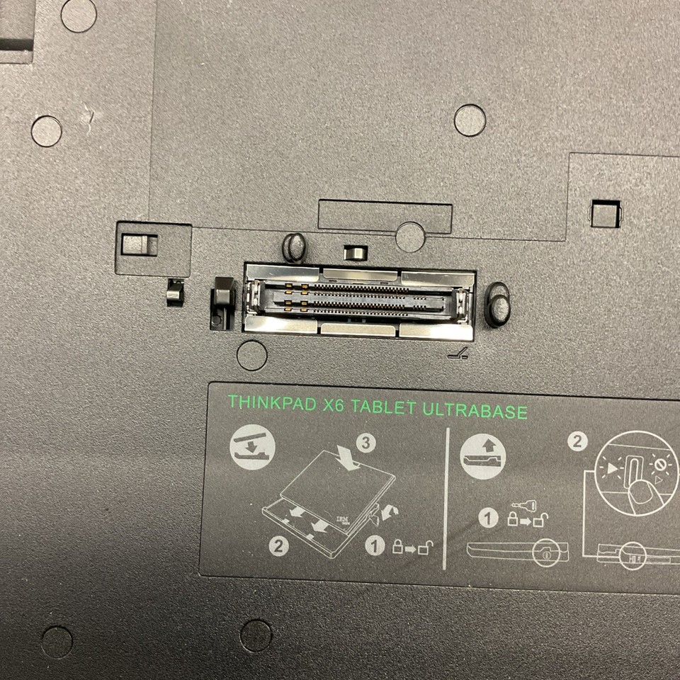 Lenovo ThinkPad X6 UltraBase Docking Station Thinkpad X60X61 NO KEY ...