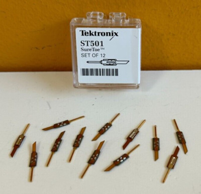 Tektronix ST501 (Set of 12) 0.010" Spacing, Sure Toe Probe Adapters ...