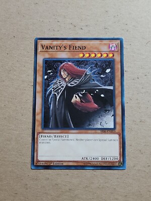 Vanity's Fiend - SR06-EN010 - 1st Edition - YuGiOh-LP | eBay