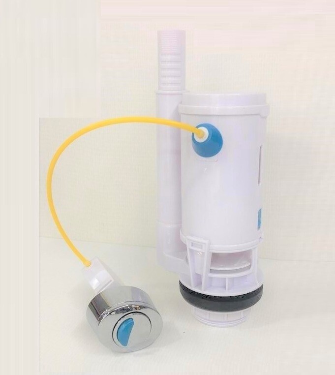 Toilet Push Button Dual Flush Cistern Syphon Valve oval Button | eBay UK