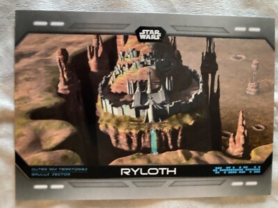 Topps STAR WARS FLAGSHIP RYLOTH Into the Galaxy Insert Card NM | eBay