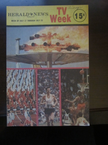TV Guide TV Week Regional July 1976 Summer Olympics Frank Shorter ...