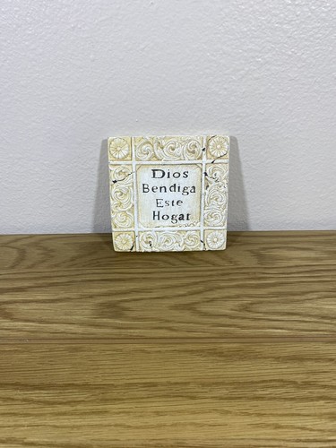 Spanish plaster wall mount Dios Bendiga Este Hogar “God Bless This Home ...