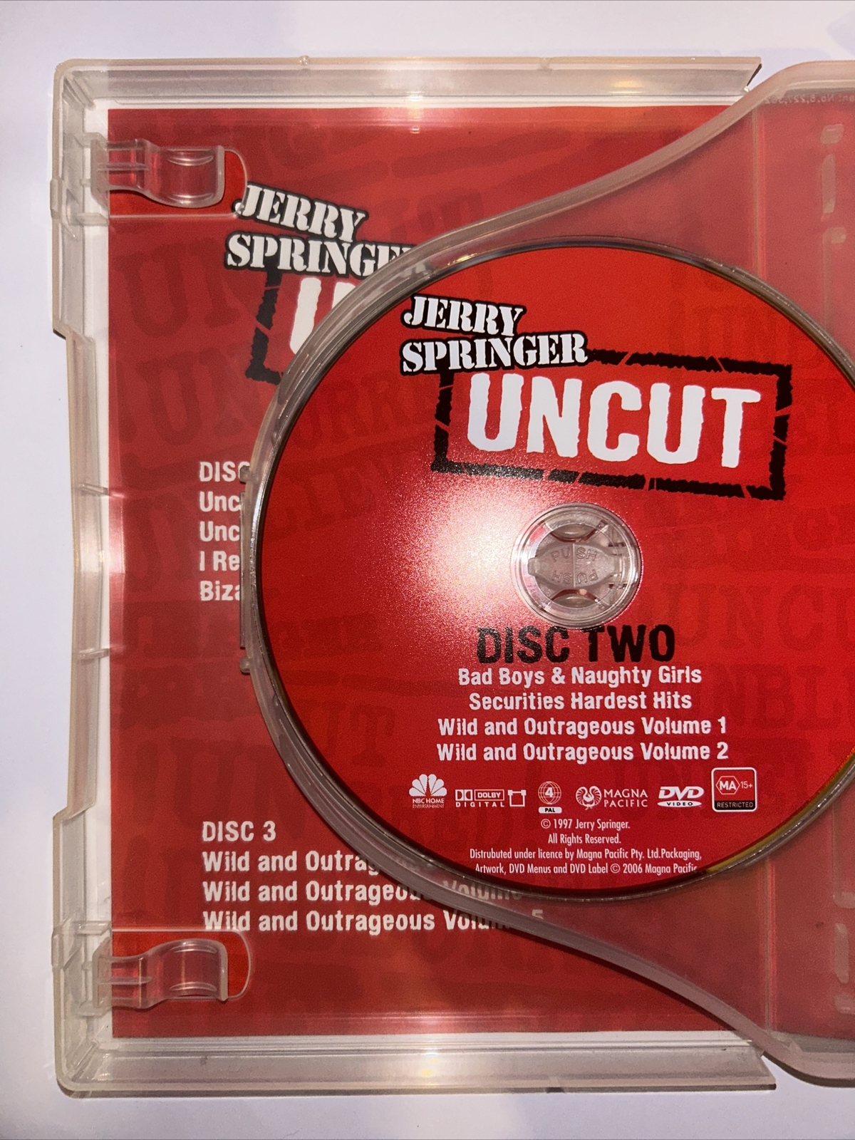 Jerry Springer Uncensored | Boxset (DVD, 2004) for sale online | eBay
