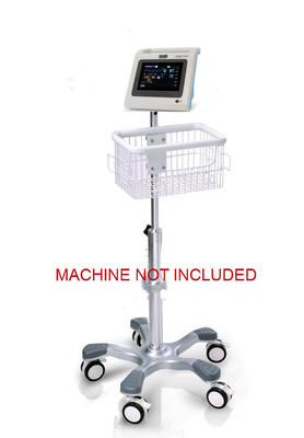 Rolling stand for Midmark Cardell Insight veterinary monitor (big wheel ...
