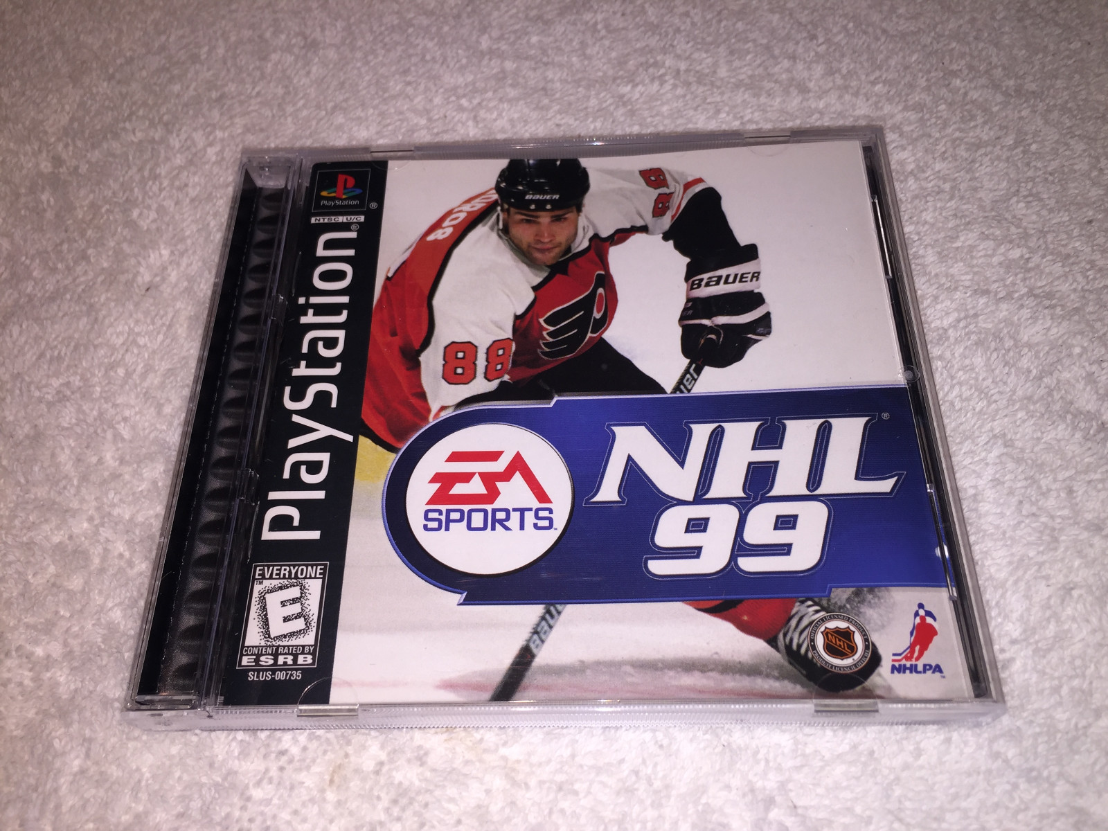 NHL 99 (Sony PlayStation 1, 1998) PS1 Black Label Complete Excellent ...