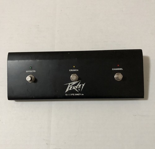 Peavey Remote Switch Effects Crunch Channel for Guitar Amp. NO CABLE | eBay