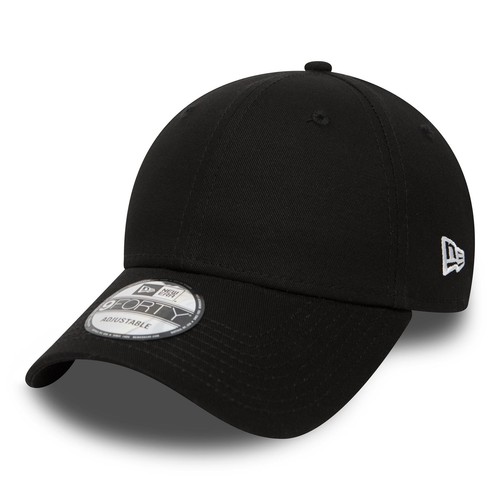 New Era Mens 9Forty Adjustable Curve Brim OSFA Cap ~ New Era Black ...