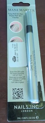 Nails Inc. London Mani Marker Easy Nail Art Pen / Silver | eBay